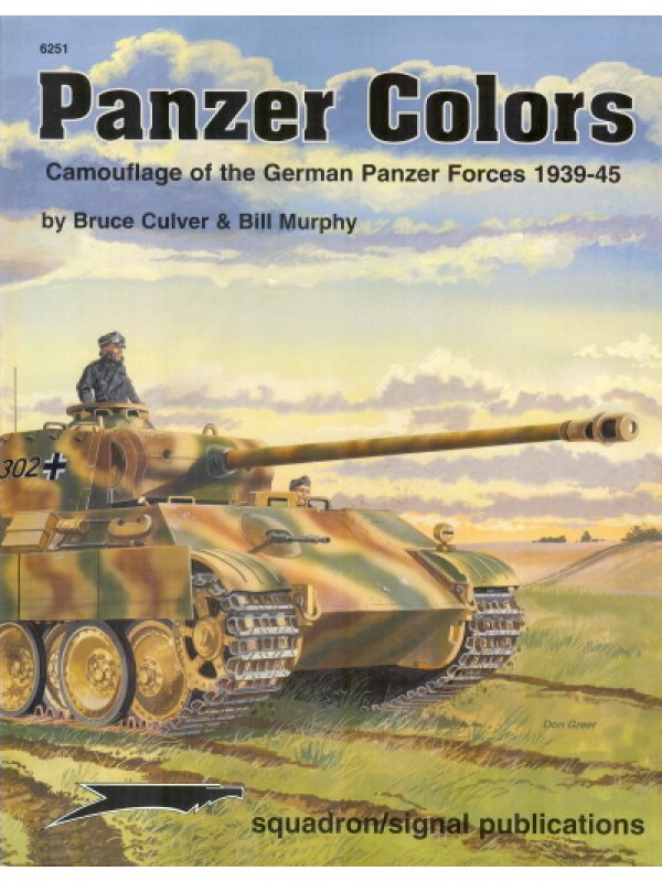 Panzer Colors book by Bruce Culver and Bill Murphy and Squadron ...